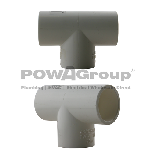 Pressure PVC Equal Tees | PowAGroup Global Pty Ltd